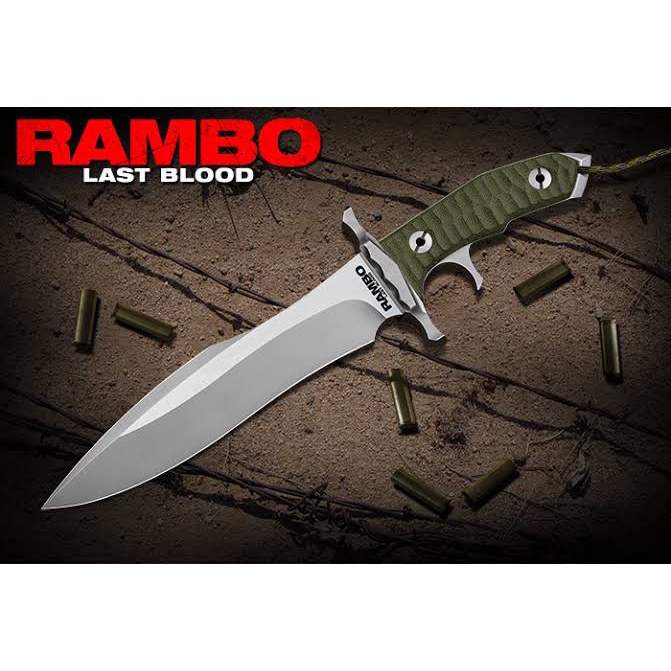 Faca Rambo 5 Edicao Limitada Stallone Heartstopper | Shopee Brasil