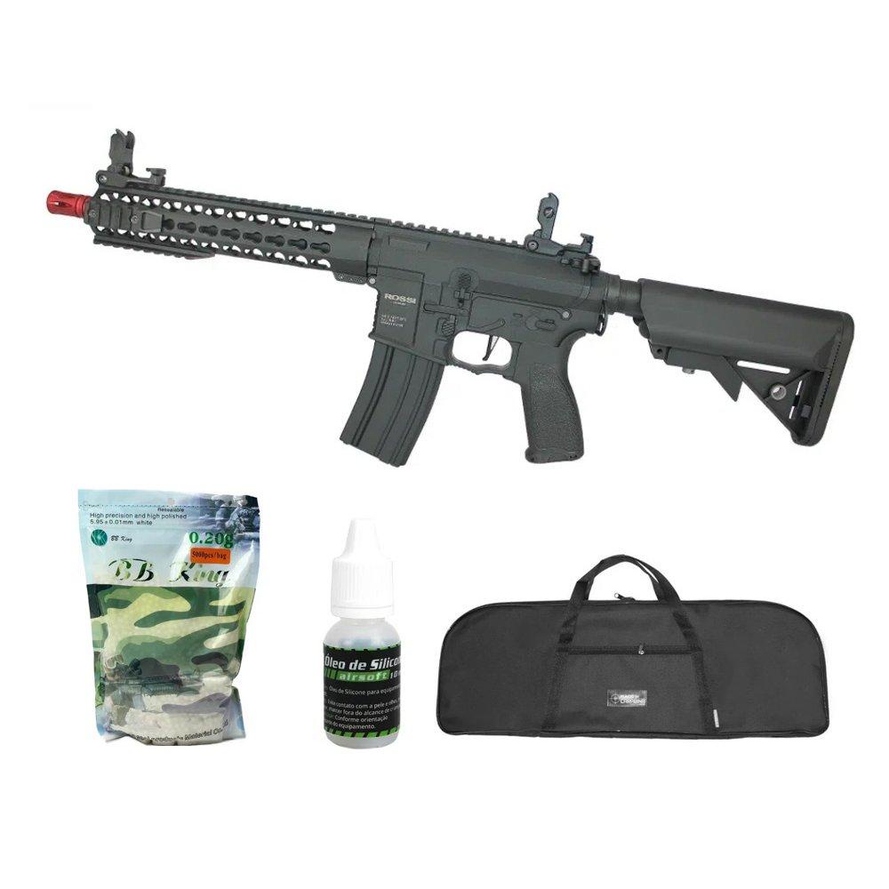 Rifle de Airsoft AR15 Neptune 10" Short ET Keymod 6mm Rossi | Shopee Brasil