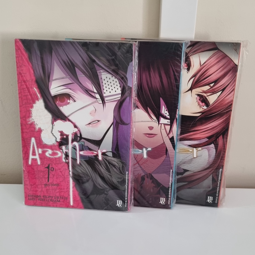 MANGÁ ANOTHER - VOLUMES 1,2,3 - Escorrega o Preço