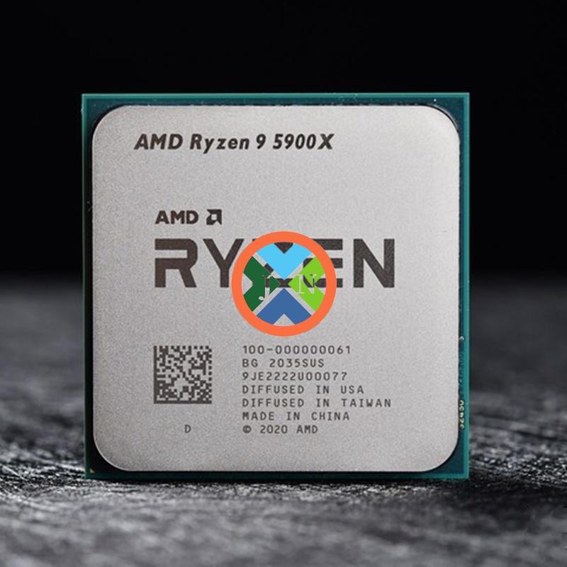 AMD Ryzen 9 5900X R9 5900X 3.7 GHz Doze-Core Processador CPU de 24-Thread 7NM L3 = 64M 100 ...