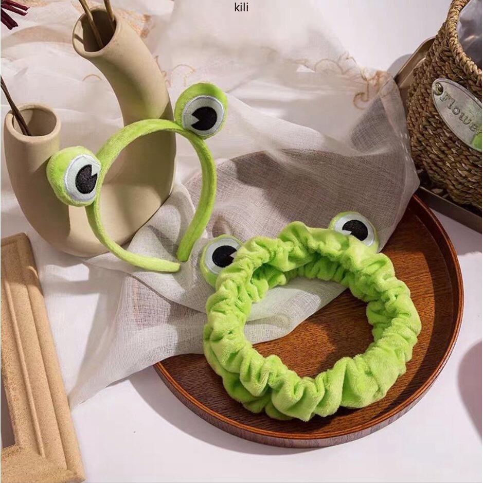 Klgirl Moda Sapo Desenho Animado Lavar O Cabelo Shopee Brasil