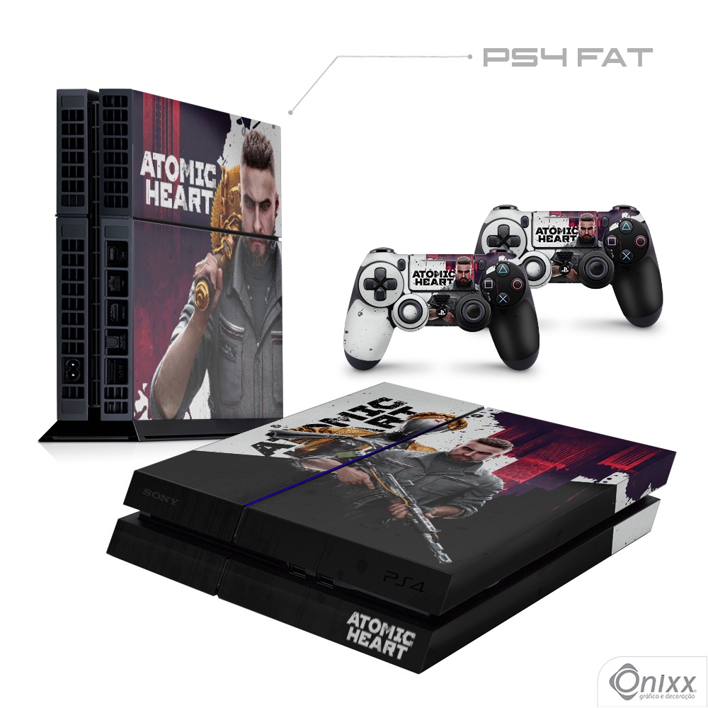 Skin PS4 FAT Adesiva Atomic Heart | Shopee Brasil