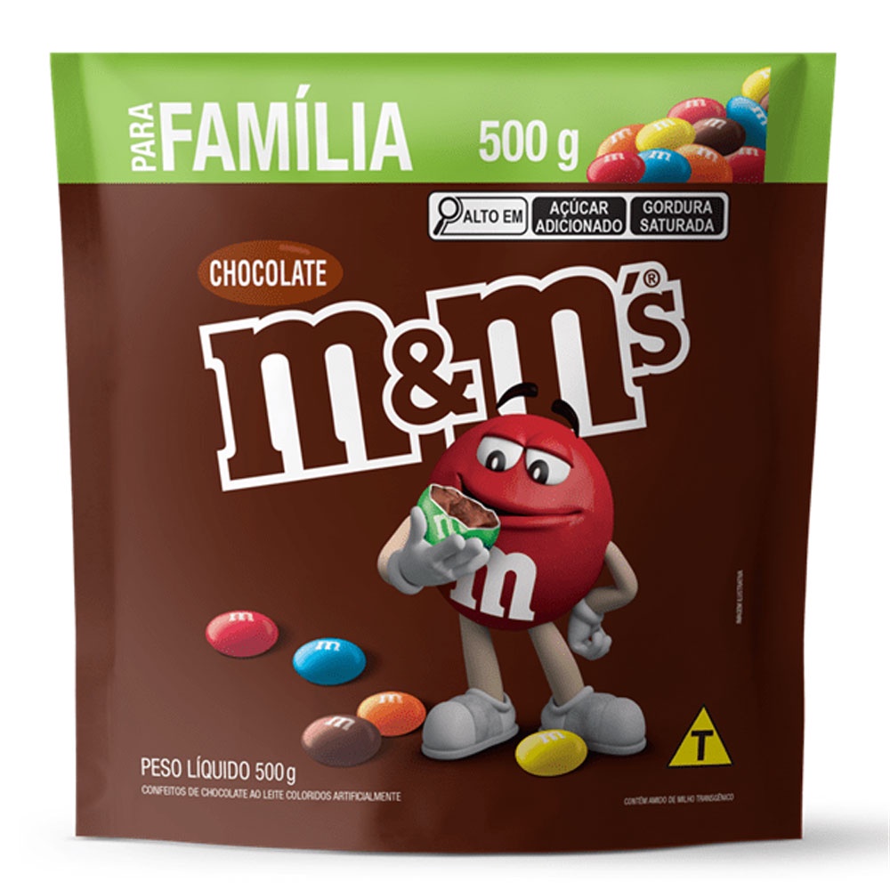 Confeito Chocolate Ao Leite M&Ms 500g - Mars | Shopee Brasil