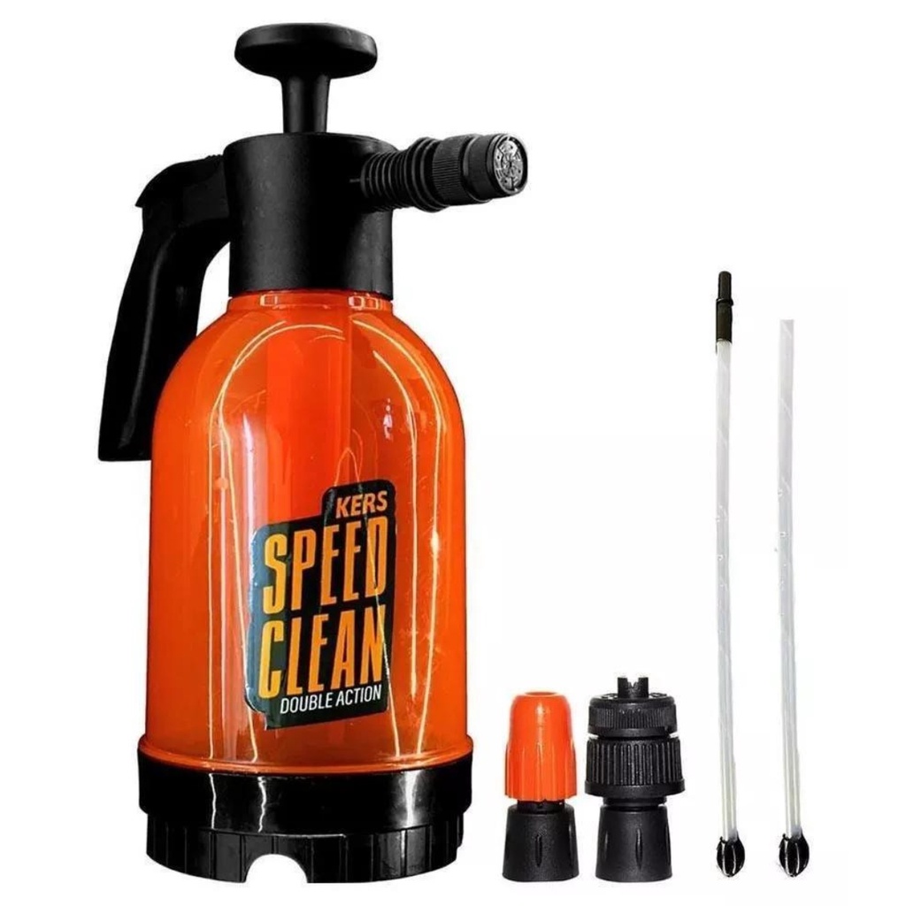 PULVERIZADOR MANUAL DE LÍQUIDOS E ESPUMA SPEED CLEAN 2L KERS | Shopee ...