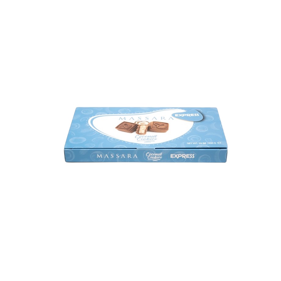 Cookies Recheado com Coco- Massara 400g | Shopee Brasil
