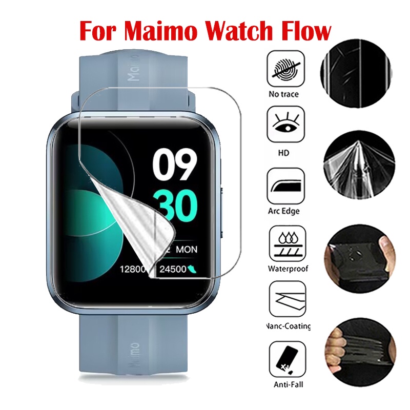 Relógio Maimo watch flow Filme Protetor De Tela Cheia Transparente ...