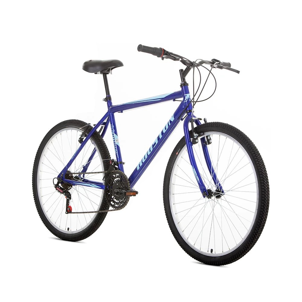 Bicicleta Bike Foxer Hammer Aro 26 - 18 Marchas - Masculina - Azul ...