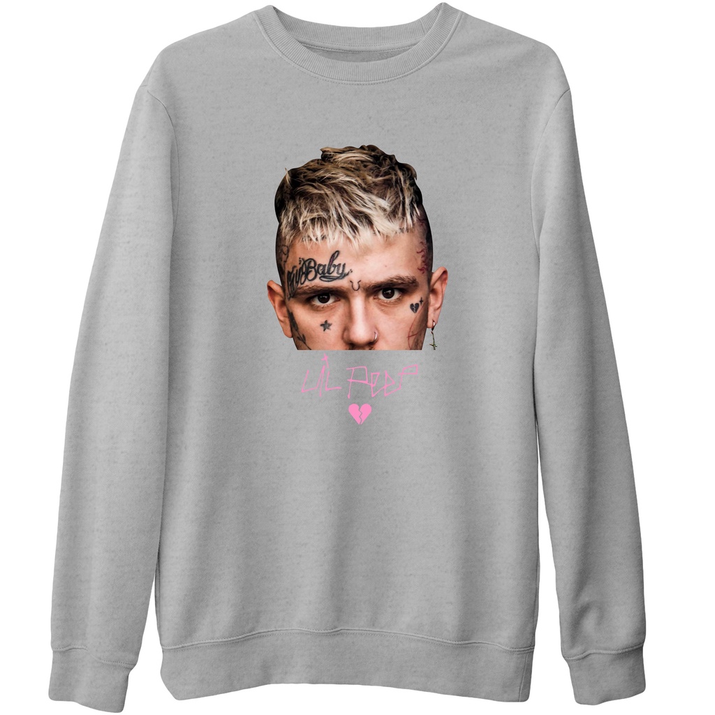 Moletom Gola Redonda Lil Peep Rapper Musica Trap Rip | Shopee Brasil