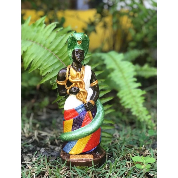Imagem Orixá Oxumarê (23cm) - Candomblé/Umbanda | Shopee Brasil