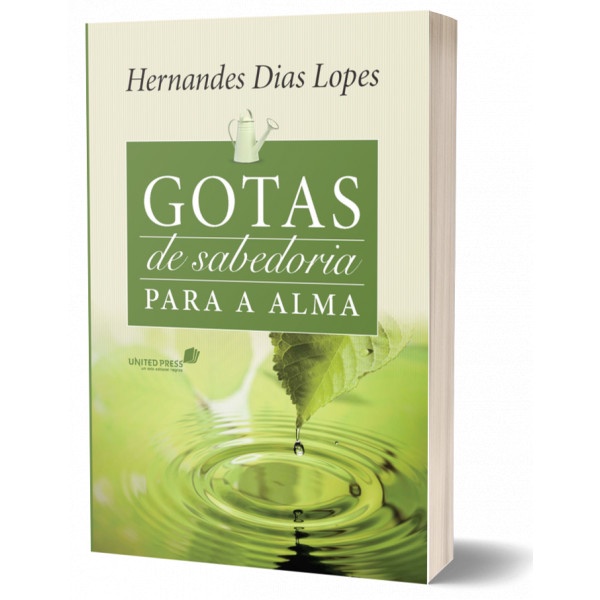 Livro devocional Gotas de sabedoria para a alma - Pr Hernandes Dias Lopes | Shopee Brasil