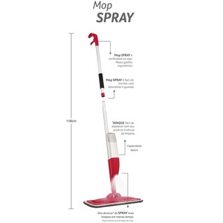 Mop SPRAY Com Tanque Externo - Condor | Shopee Brasil