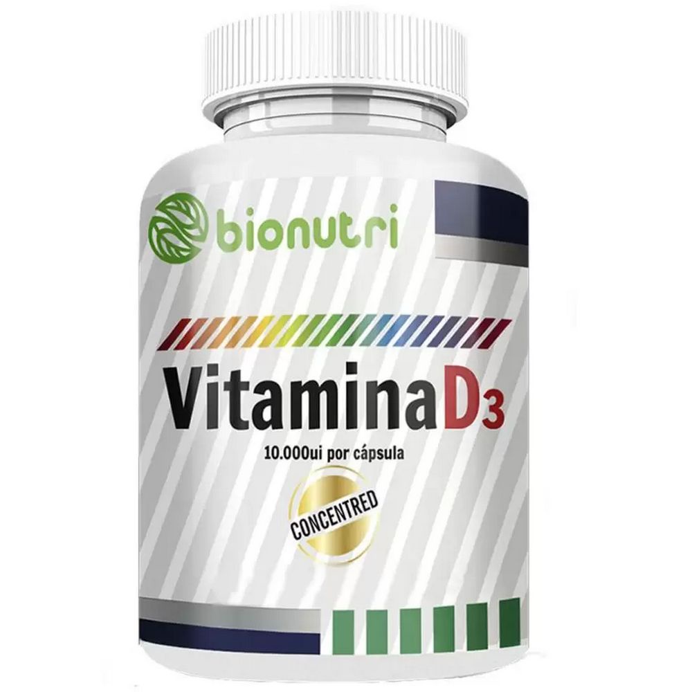 Vitamina D3 Premium - 10.000 UI - (60 Capsulas) - Bionutri | Shopee Brasil
