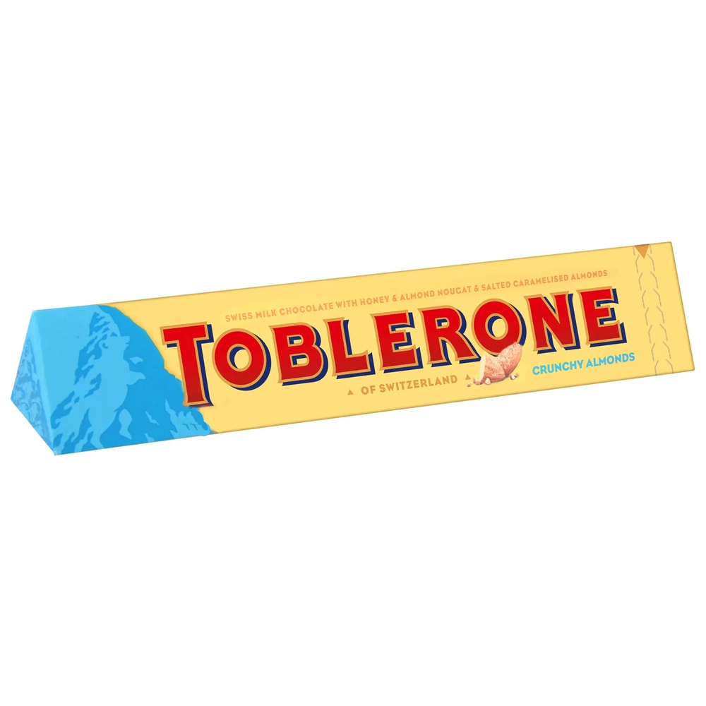 Chocolate Importado Toblerone Crunch Almond 100G | Shopee Brasil