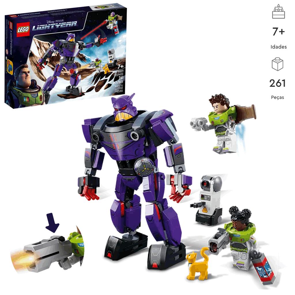 Lego Toy Story Buzz Lightyear A Batalha de Zurg 76831 | Shopee Brasil