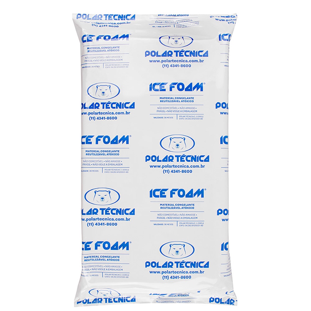 Gelo Artificial Espuma Ice Foam 1500g Caixa com 10 unidades | Shopee Brasil