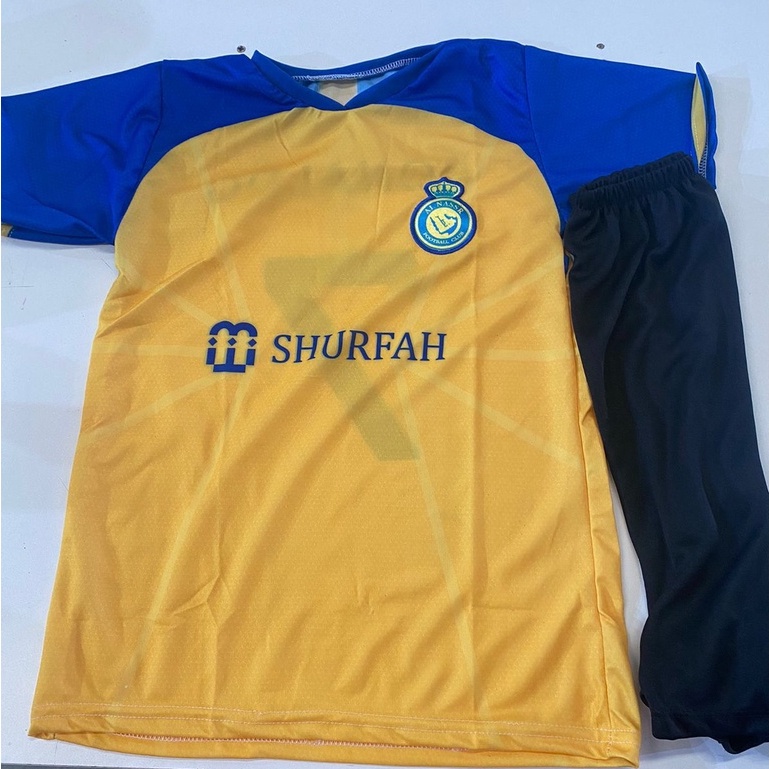 Kit Conjunto Do Time Al Nassr Cristiano Ronaldo CR7 | Shopee Brasil