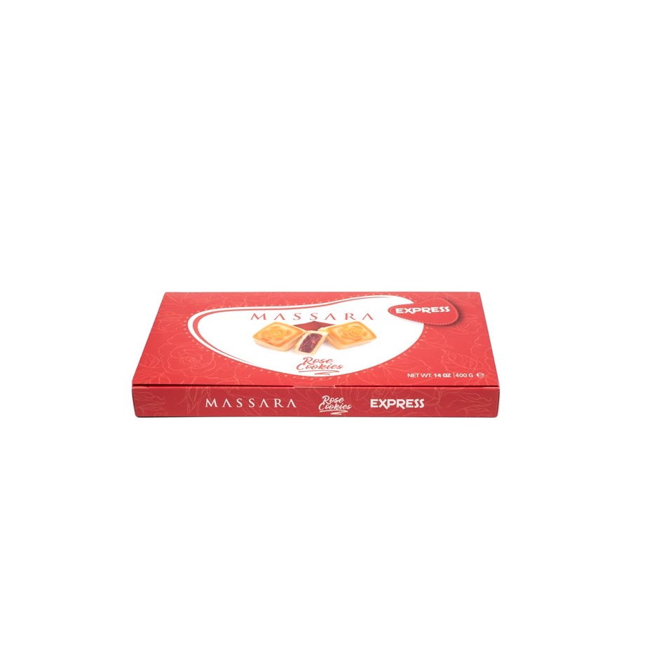 Cookies Recheado com Rosas - Massara - 400g | Shopee Brasil