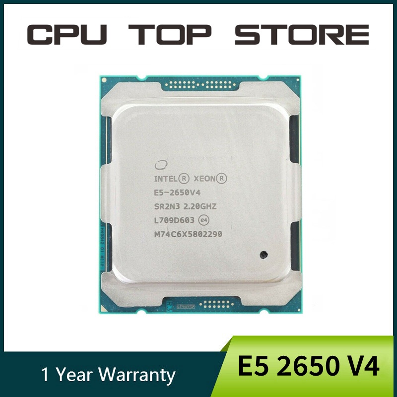 INTEL XEON E5 2650 V4 12 NÚCLEO 2.20GHZ 30MB L3 CACHE 105W SR2N3 MSVP ...