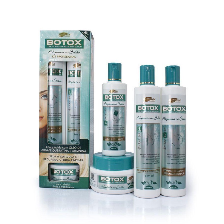 Kit Botox - ALQUIMIA | Shopee Brasil