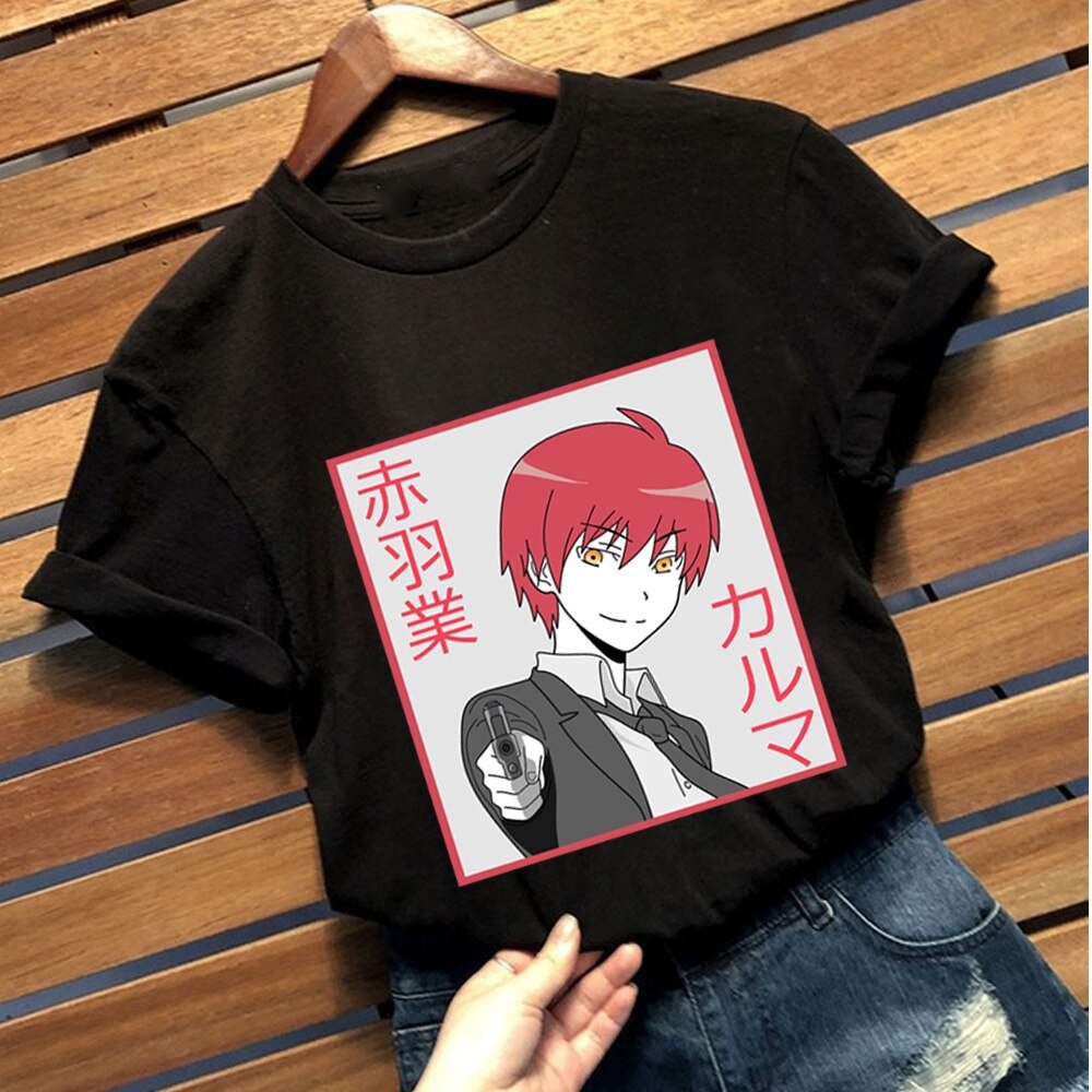 Camiseta Basica Camisa Karma Akabane Violento Assassination Classroom ...