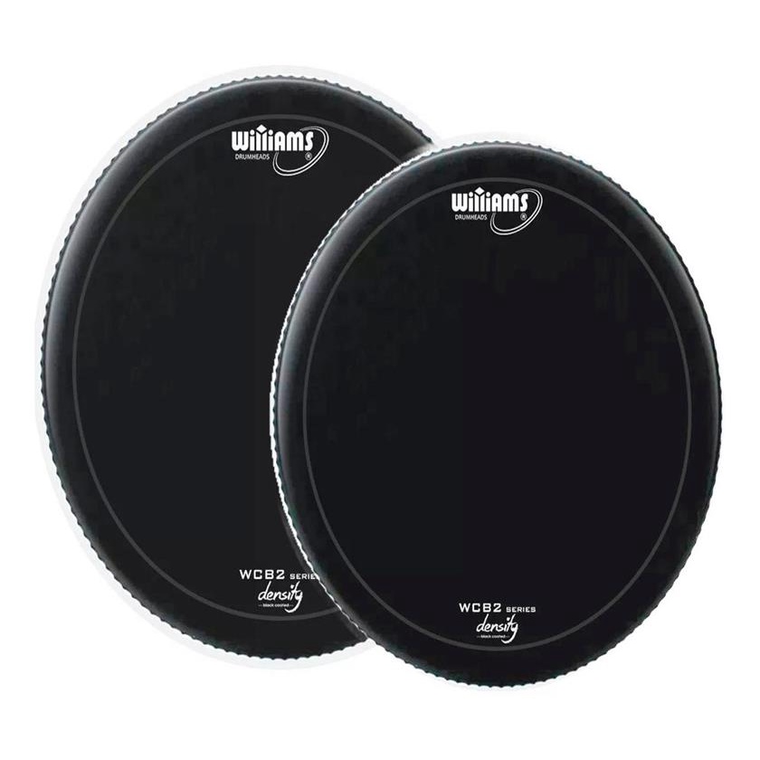 Kit De Peles Williams Density Wcb2 Coated Black 13/14 | Shopee Brasil