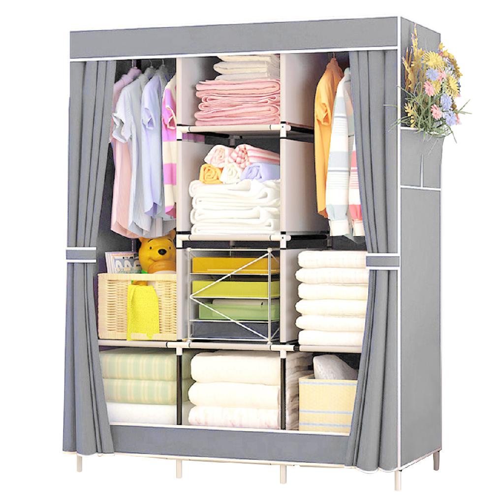 Guarda Roupa Dobrável Armario Para Organizar Roupa | Shopee Brasil