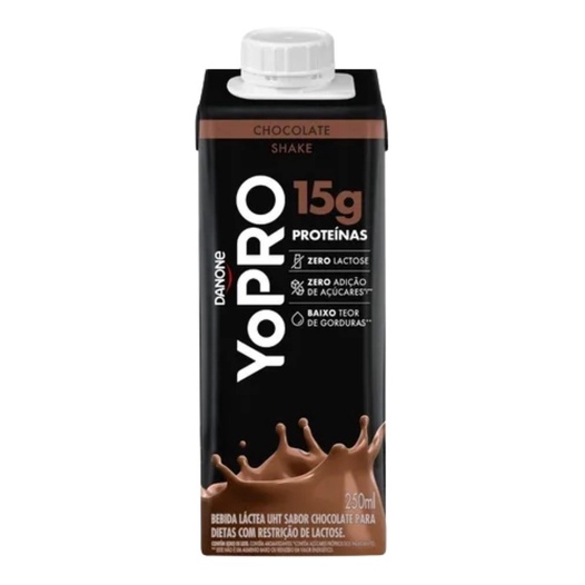 Kit 06 Un Whey Yopro Danone Chocolate 15g De Proteína Bebida Lactea ... Kit 06 Un Whey Yopro Danone Chocolate 15g De Proteína Bebida Lactea ...