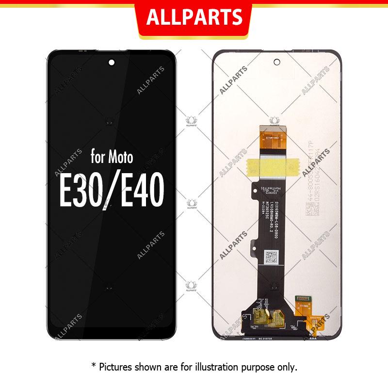 6.5" Tela Frontal Display do Motorola Moto E30 E40 LCD Touch Completo Compatível Con XT2159-3 ...