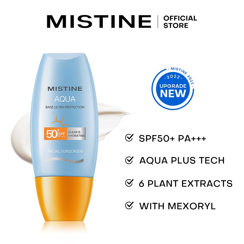 Protetor Solar MISTINE Facial/Creme Corporal UV SPF50 + PA + + 60ml | Shopee Brasil
