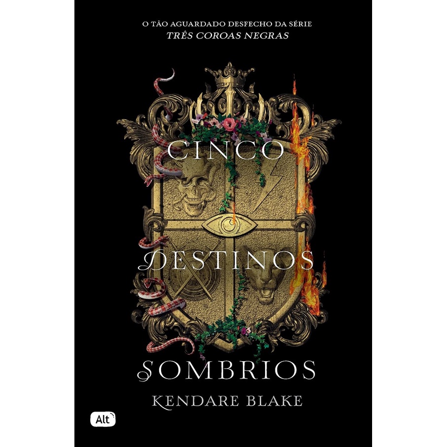 Cinco destinos sombrios - Três coroas negras - Volume 4, de Kendare ...