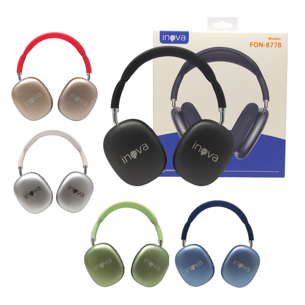 Fone de Ouvido Bluetooth Inova FON-8778 - Qualidade de Som Inovadora ...