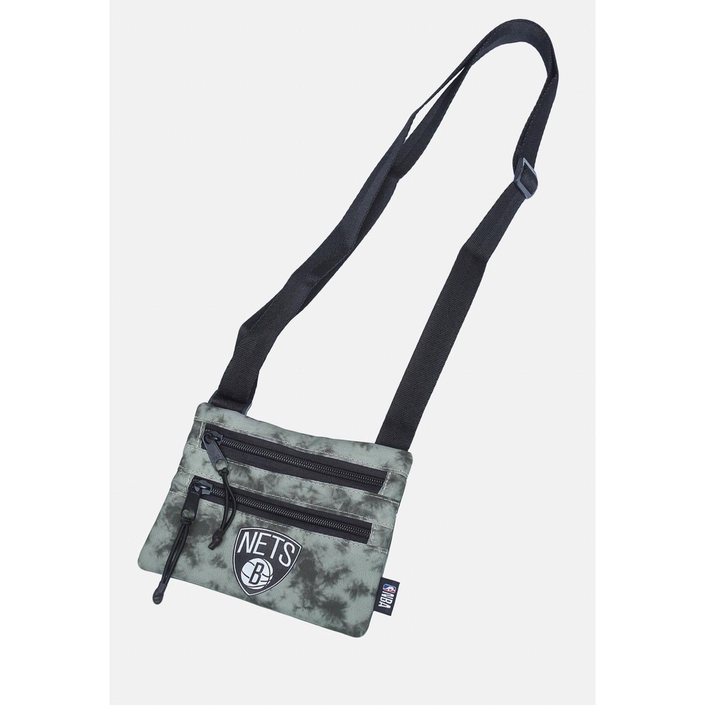 Bolsa NBA Shoulder Bag Tye Die Brooklyn Nets Verde | Shopee Brasil