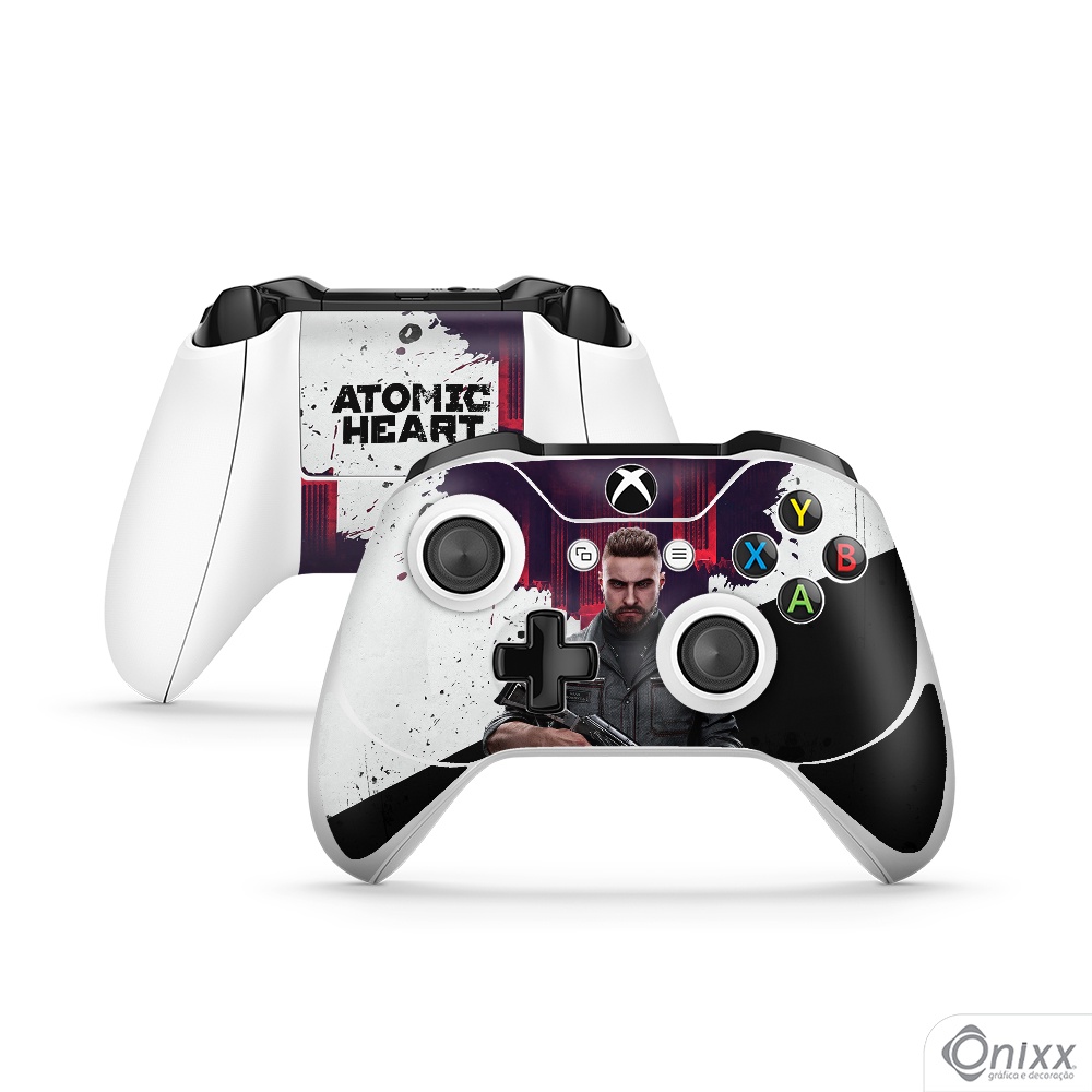 Skin XBOX JOYSTICKS One Adesiva Atomic Heart | Shopee Brasil