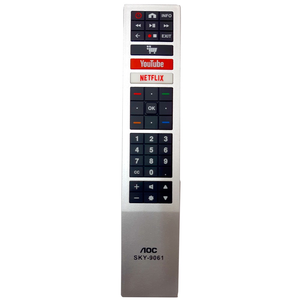 Controle Remoto FBG-9061 Compatível com TV OAC | Shopee Brasil