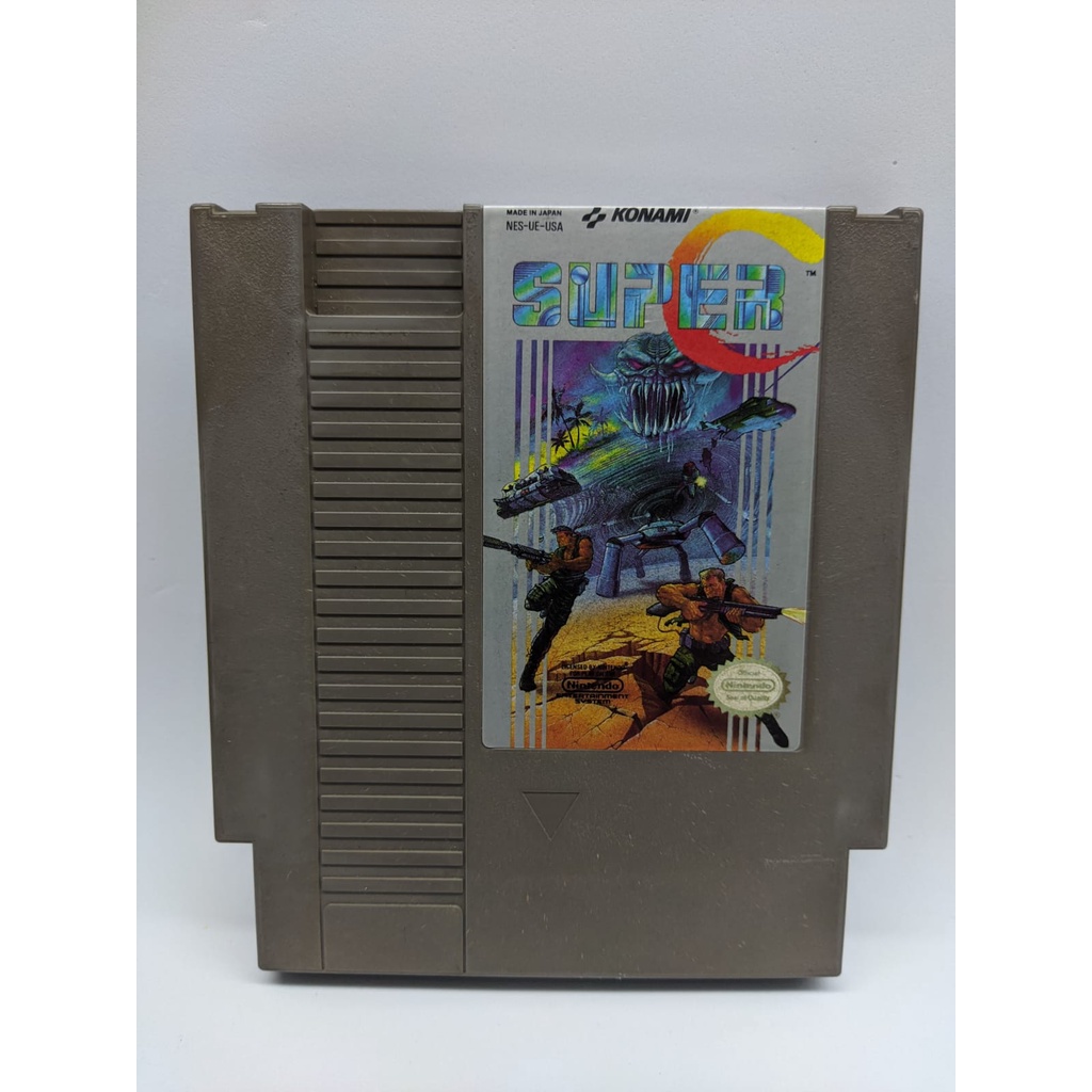 Jogo Super C nintendo nes original | Shopee Brasil