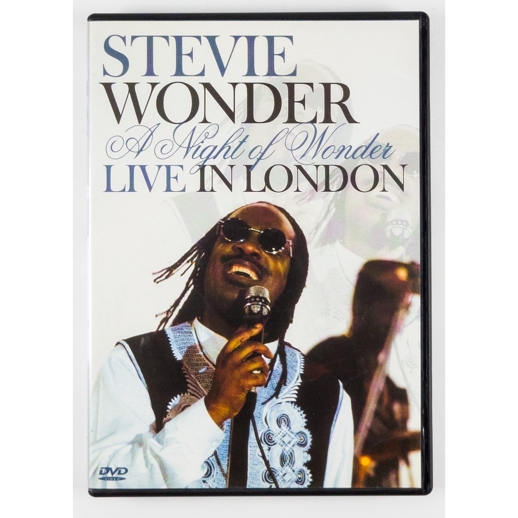 DVD Stevie Wonder A Night of Wonder Live in London | Shopee Brasil