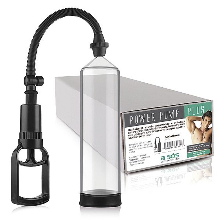 Desenvolvedor Peniano Power Pump Plus Manual - Transparente | Shopee Brasil