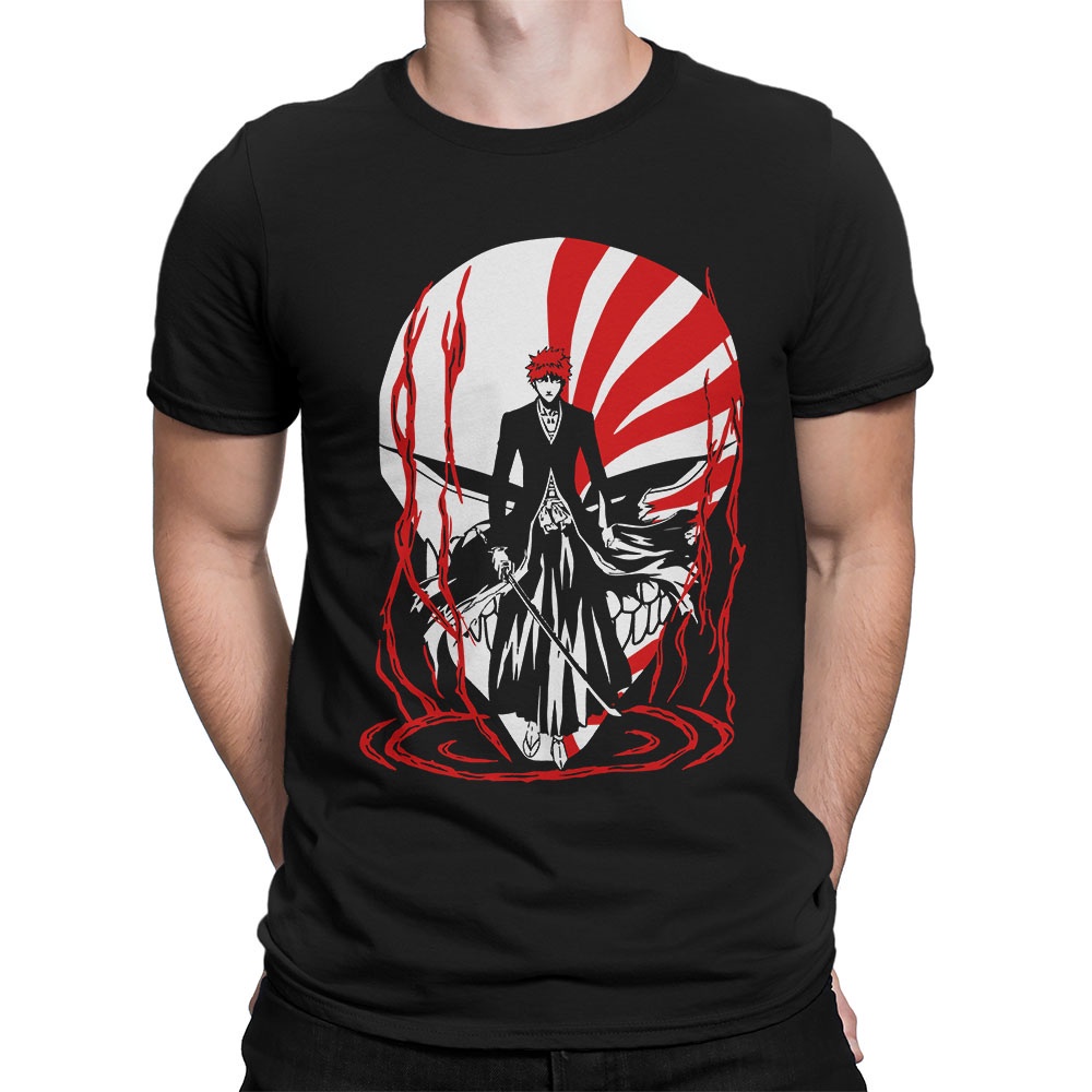 Camiseta Bleach Ichigo Kurosaki Camisas Otaku Animeseab dudrop | Shopee ...