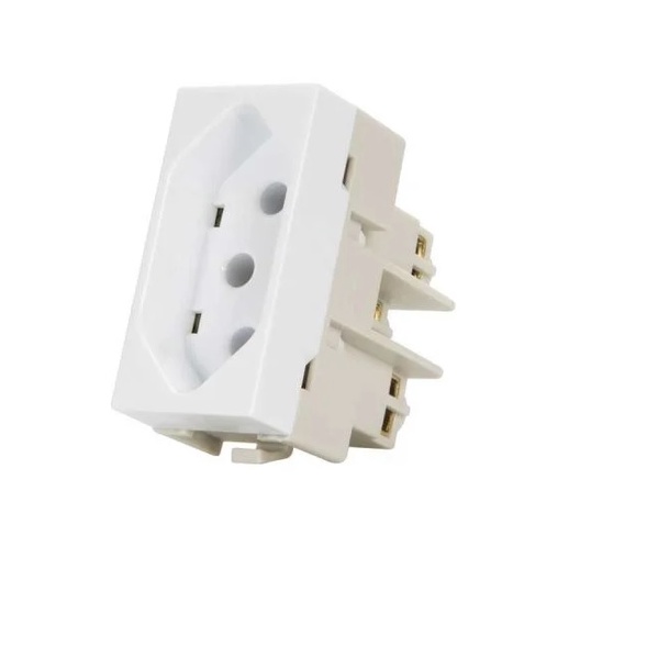 MODULO TOMADA 2P T 10A SLEEK MARGIRIUS | Shopee Brasil