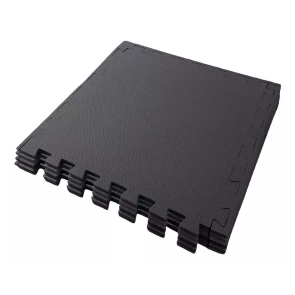 Kit 4 Tatames de EVA 100x100cm 10mm Preto - EVAMAX | Shopee Brasil