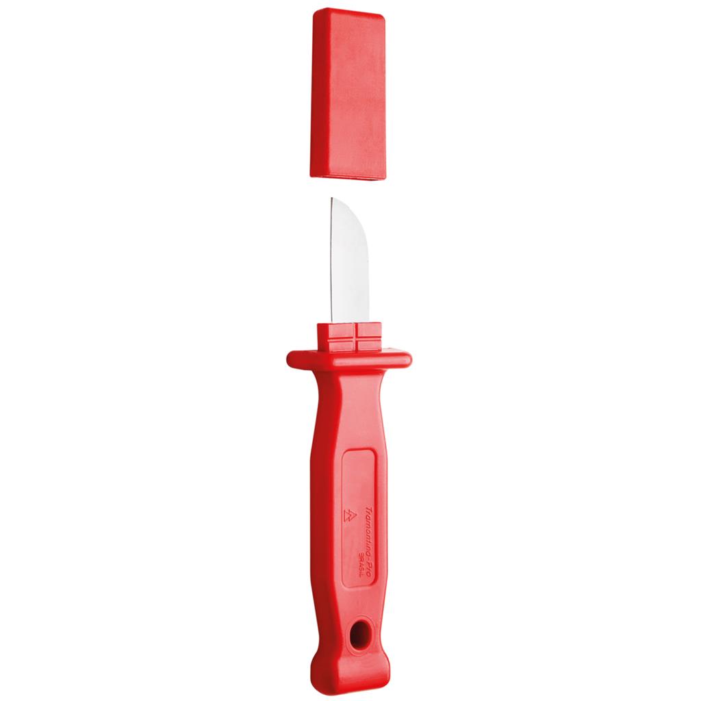 Ferramenta Faca Reta Iec Vermelho 1000V Tramontina Pro | Shopee Brasil