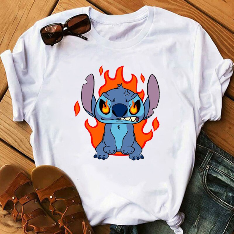 Camisa Camiseta Lilo Stich Bravo Desenho Daii | Shopee Brasil