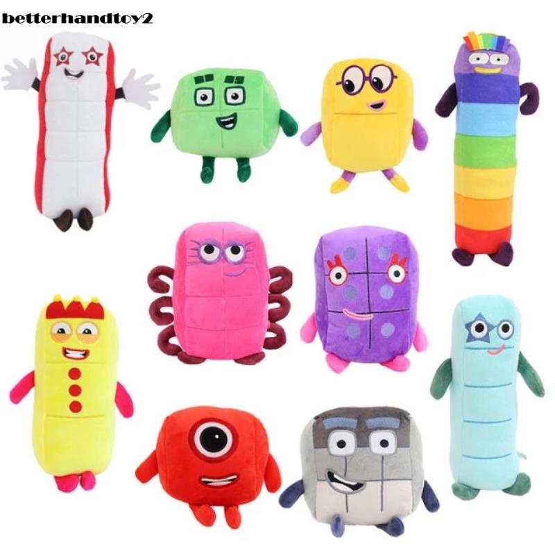 Numberblocks Stuffed Plush Toys Number Stuffed Dolls Movie Tv Series ...
