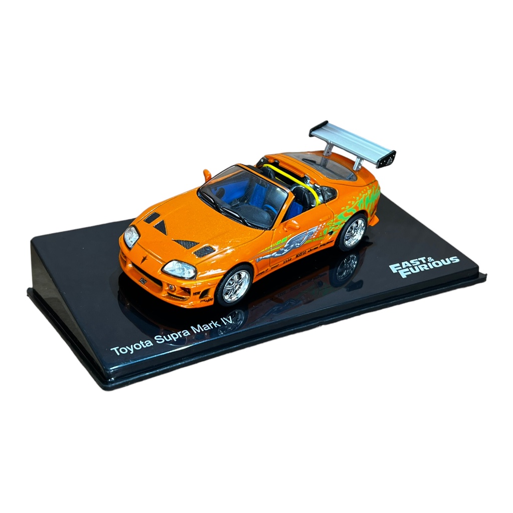 Miniatura Velozes e Furiosos Toyota Supra MK4 Brian 1:43 | Shopee Brasil