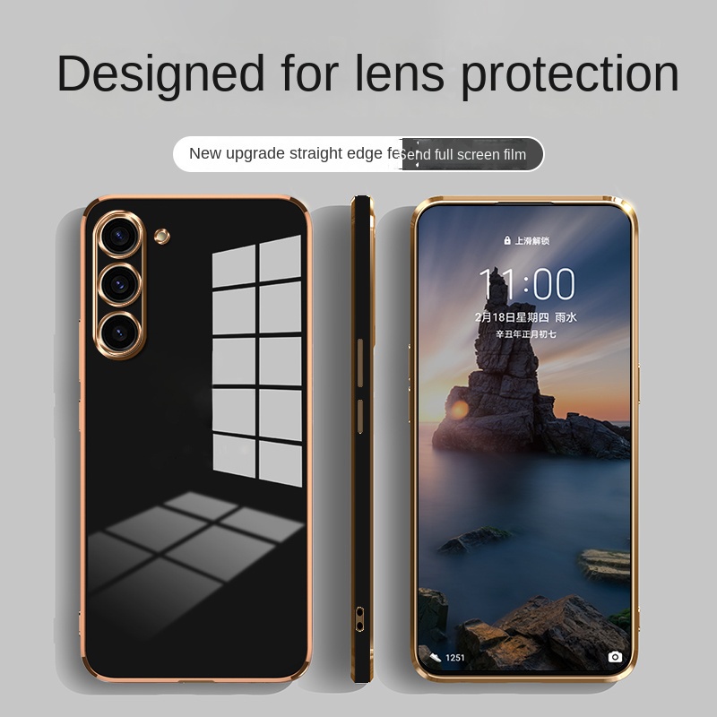 Samsung Galaxy A06 A15 A25 5G A54 A34 A14 5G A24 A04s A04 Elegante Invólucro Do Telefone Borda ...