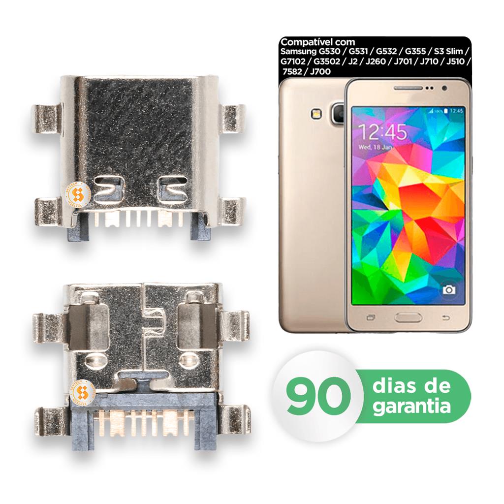 Conector Carga Galaxy J100 J320 J40 Compativel Samsung | Shopee Brasil