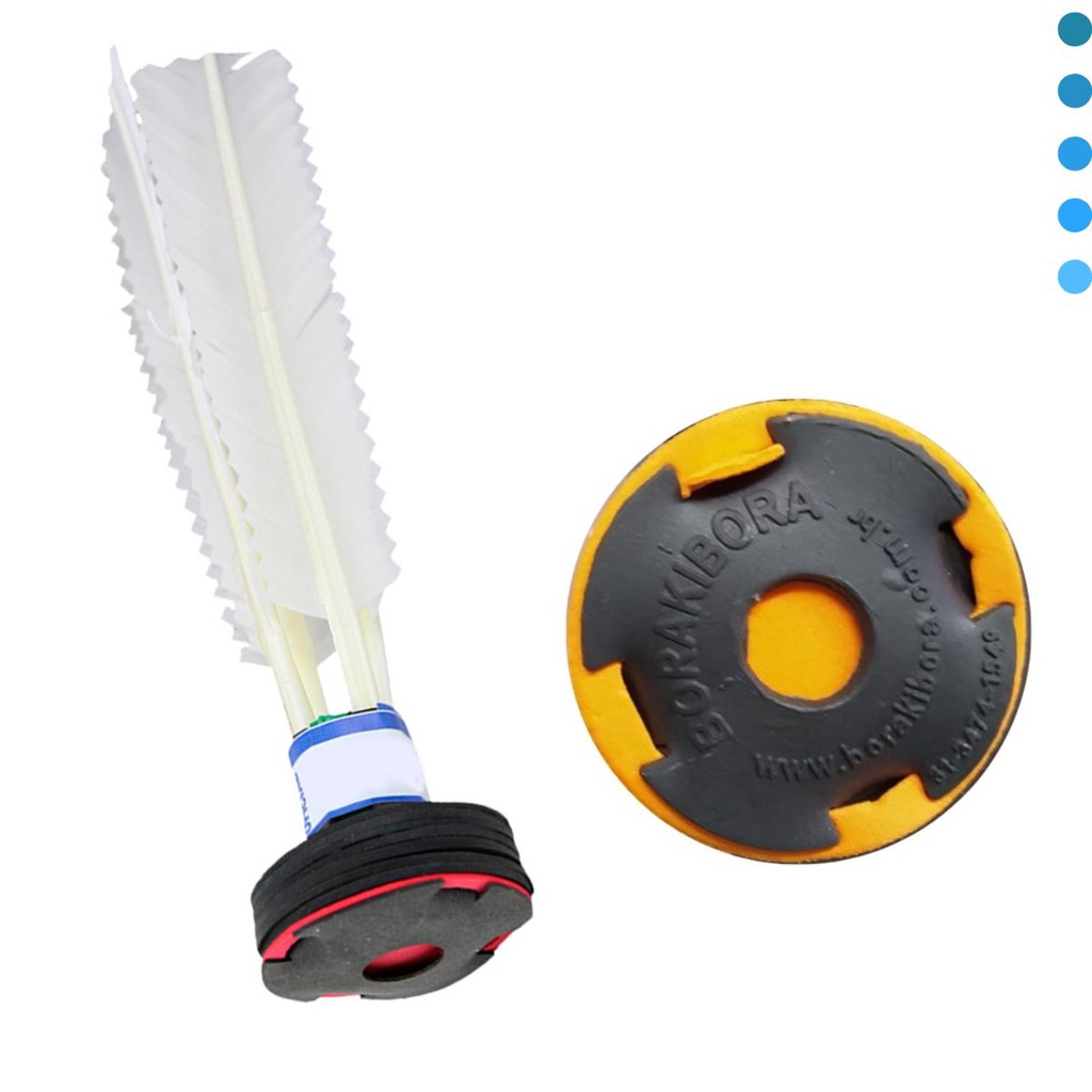 PETECA BRANCA OFICIAL BLISTER 20CM PROFISSIONAL BORA KI BORA | Shopee ...