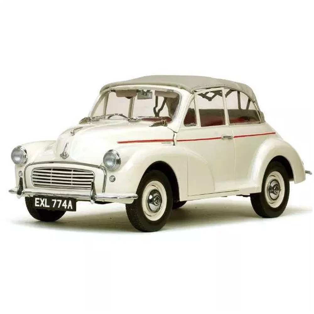 CARRO SUN STAR MORRIS MINOR 1000 ENG 1965 ESCALA 1/12 CREME | Shopee Brasil