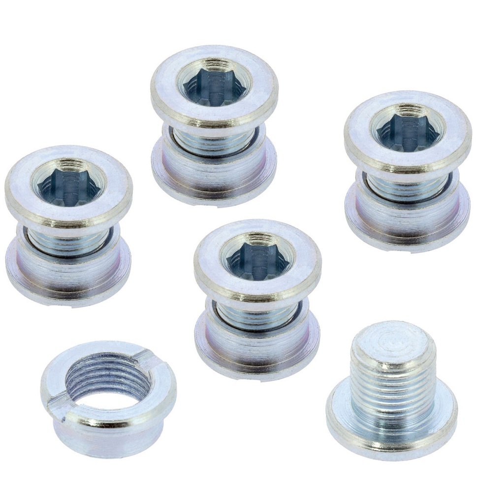 Kit 5 Parafusos Para Gancheira E Coroa Unica Porca 7mm | Shopee Brasil