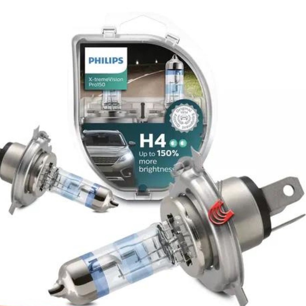 Lampada Farol H4 Xtreme Vision Mais Forte Philips | Shopee Brasil